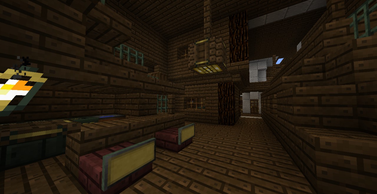 The Hood Carrier Airship Minecraft Map