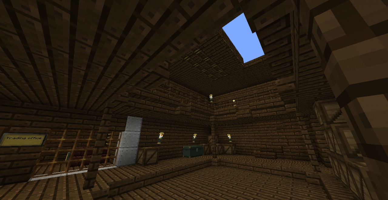 The Hood Carrier Airship Minecraft Map