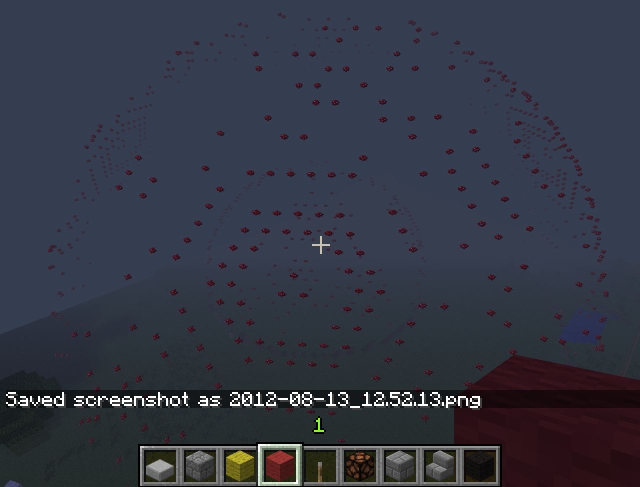 Epic Mushroom sphere Minecraft Map