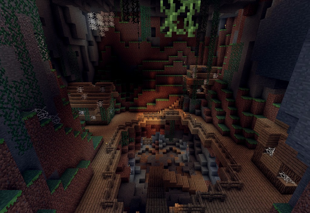 Abandoned mine Minecraft Map