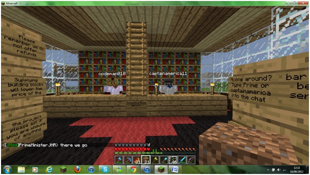 Nice shop design Minecraft Map