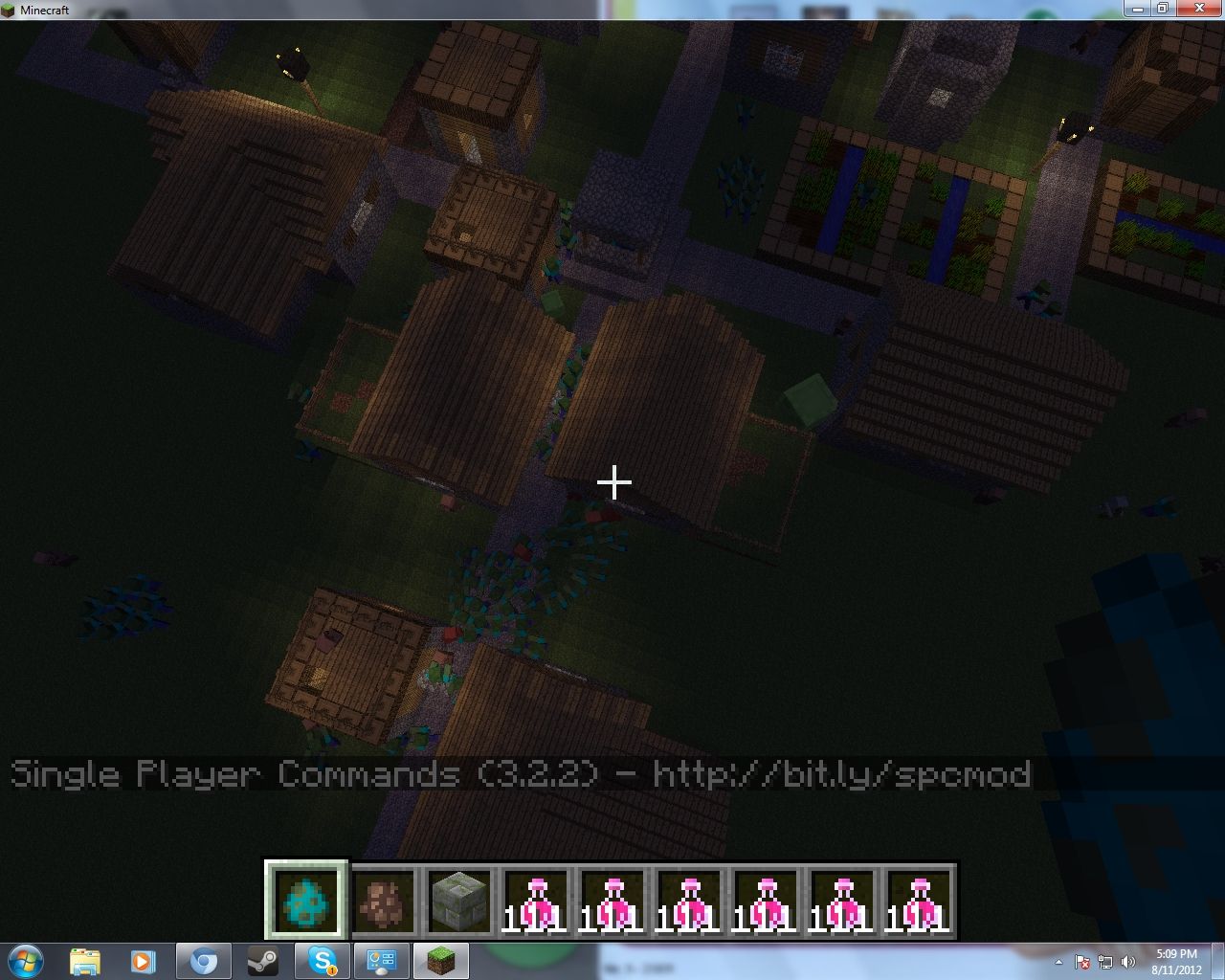 Zombie Attack! Minecraft Map