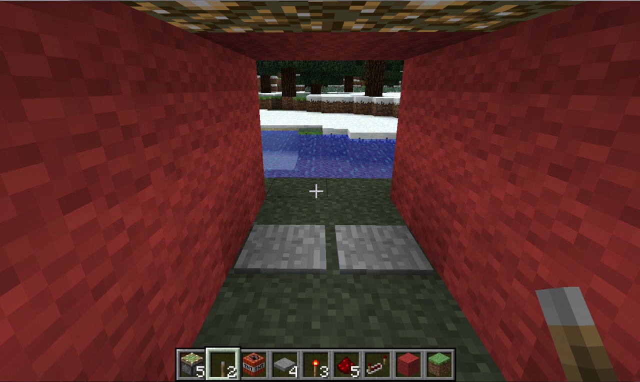 Redstone tutorials: Piston door Minecraft Map
