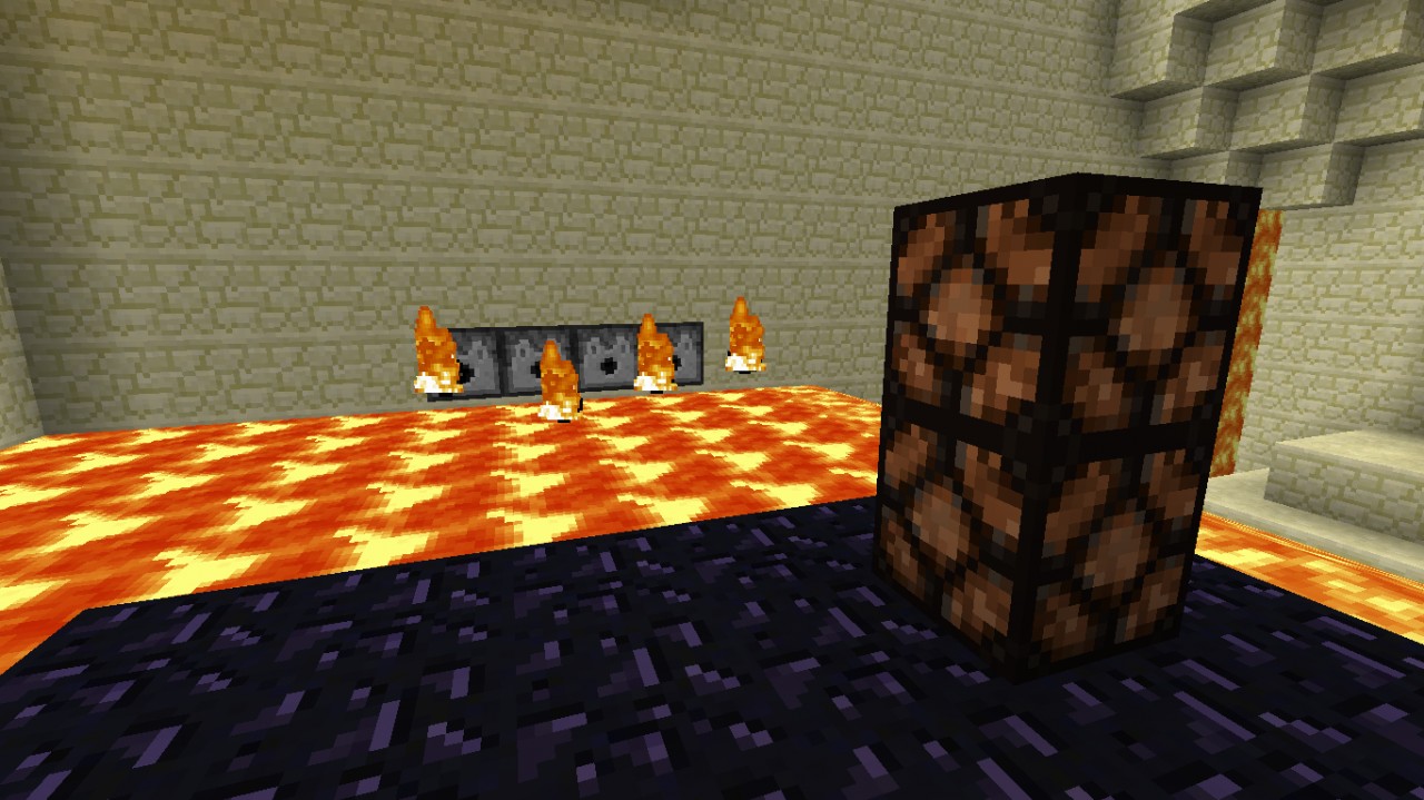 Skeleton Temple Mini Boss Fight Minecraft Map