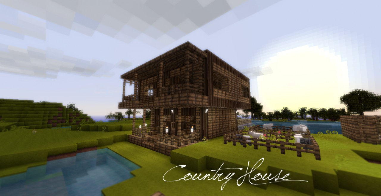 Country home Minecraft Map