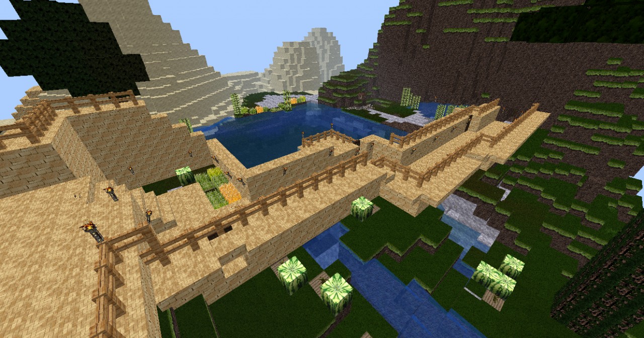 Up and Above Minecraft Map