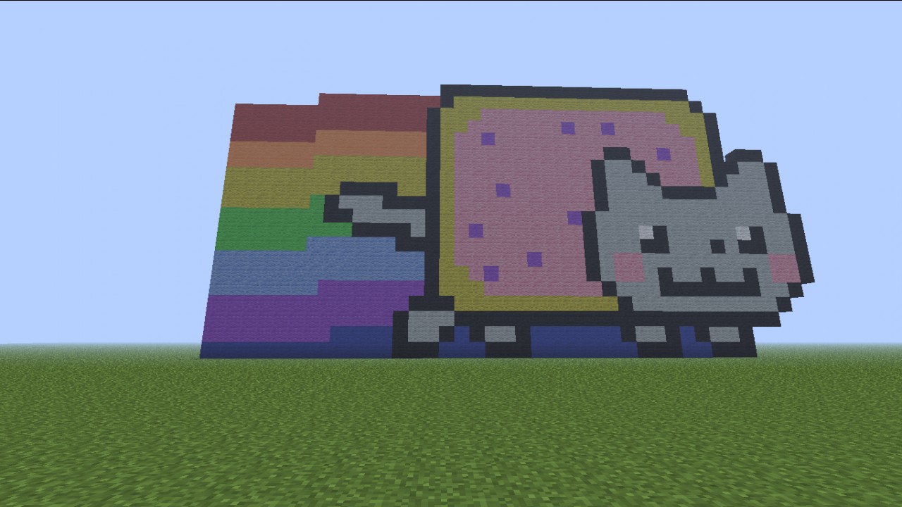 Nyan cat Minecraft Map