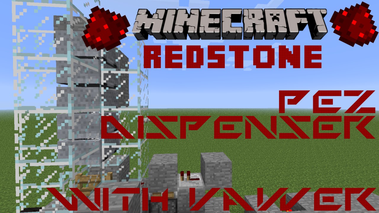PEZ Dispenser Minecraft Project