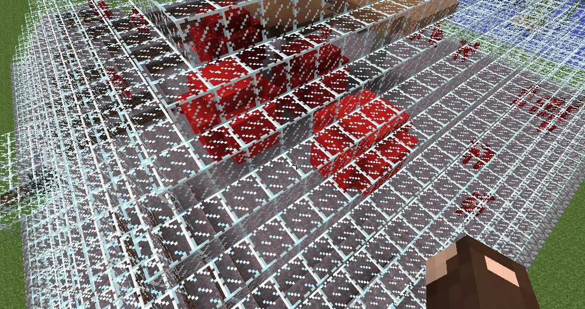 The Glass Pyramids Minecraft Map