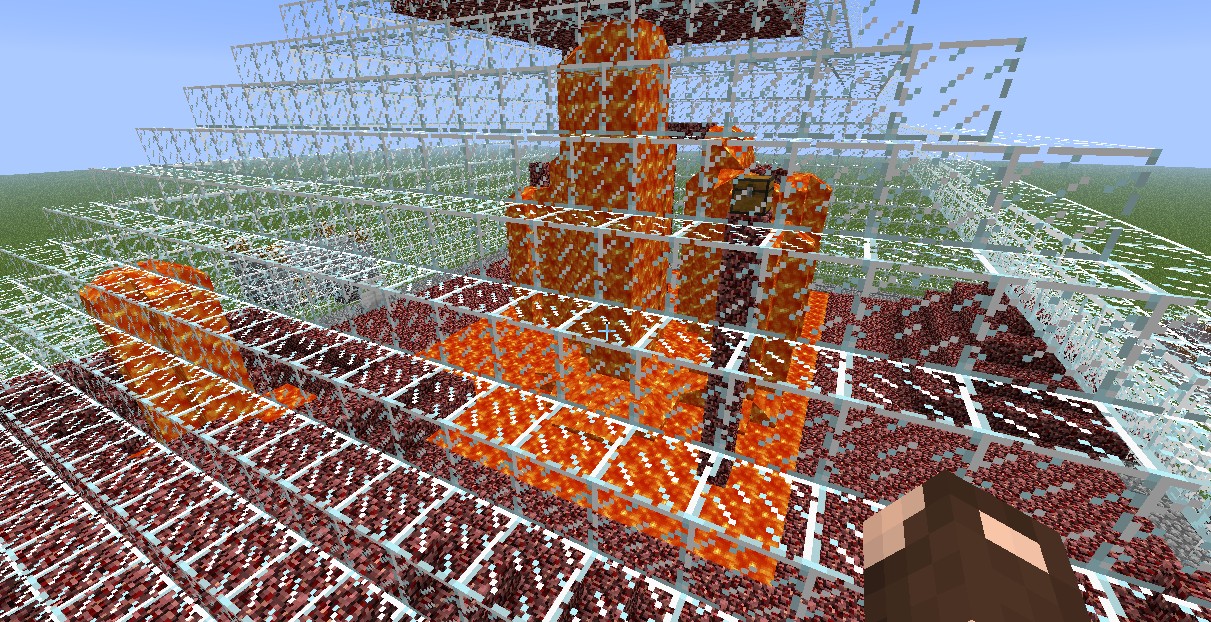 The Glass Pyramids Minecraft Map