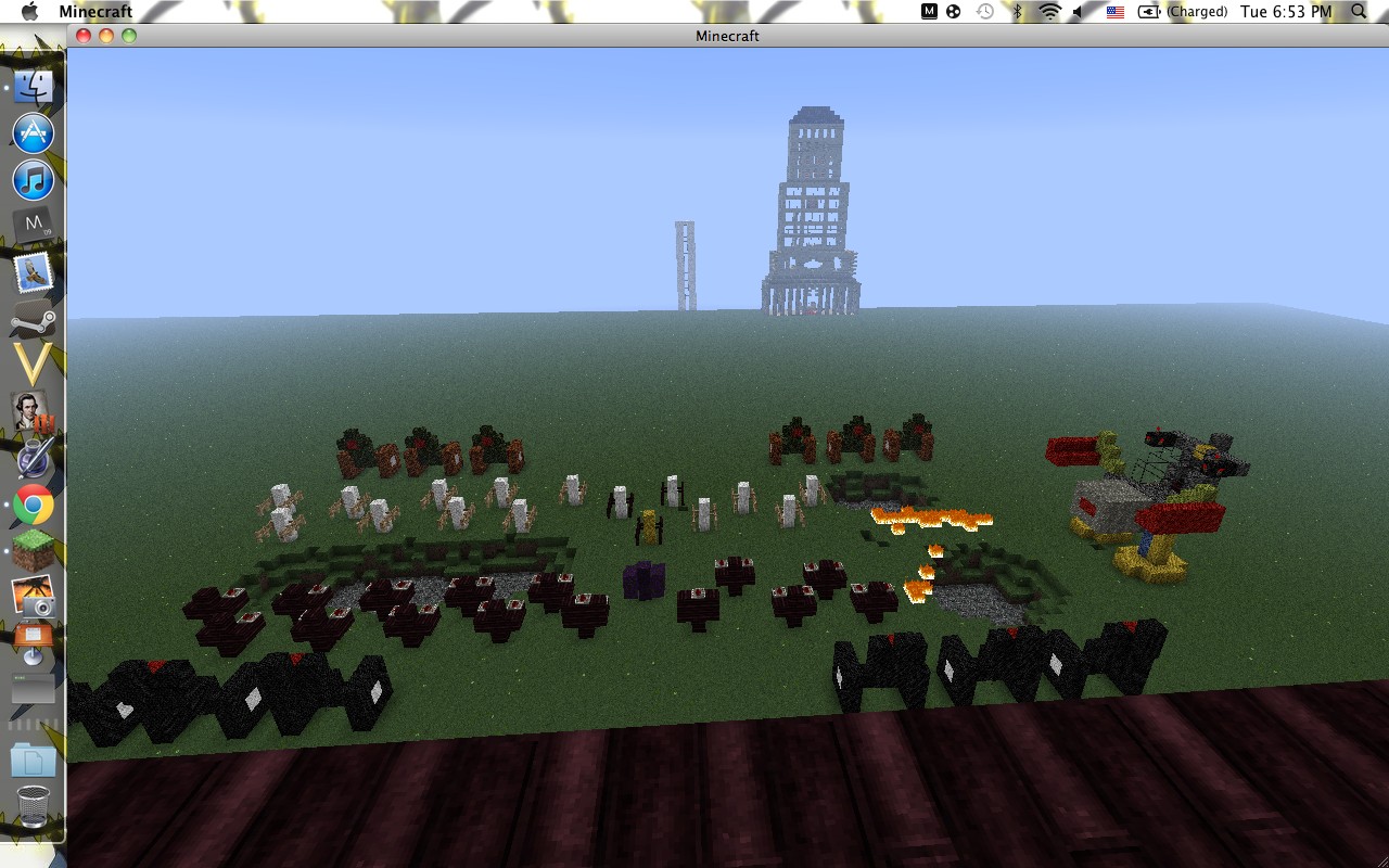 The dark observatory Minecraft Map