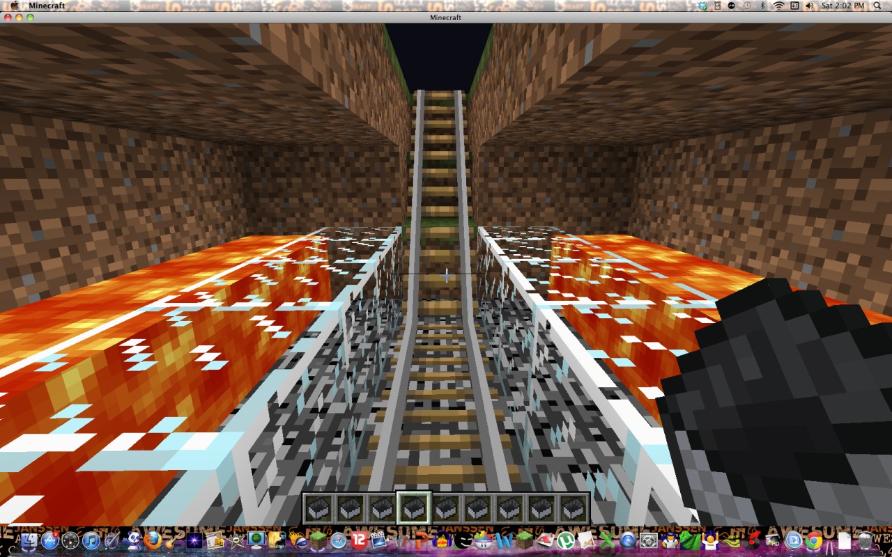 Halloween Themed Roller coaster Minecraft Map