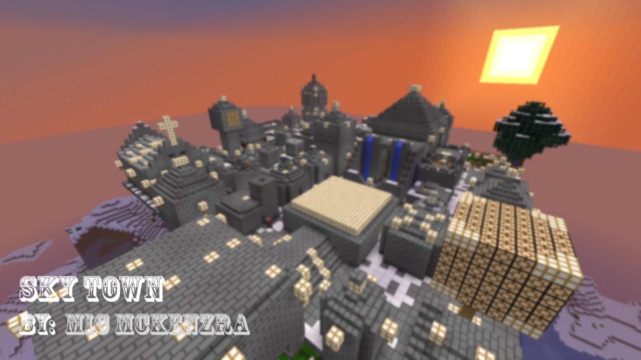 Sky Town Minecraft Map
