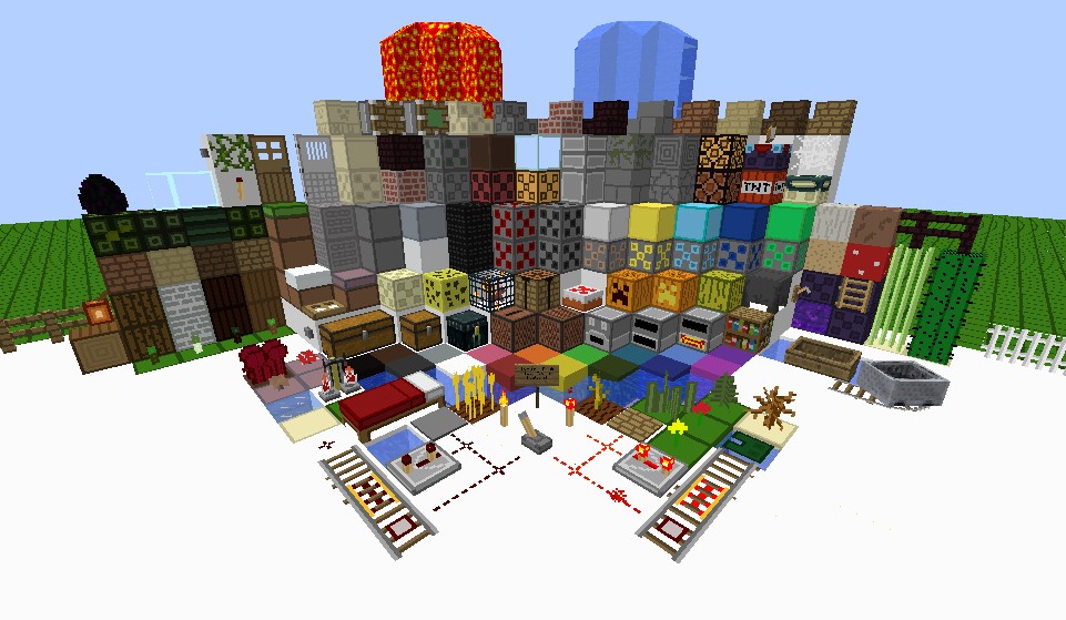 Simple as Rainbow Minecraft Texture Pack
