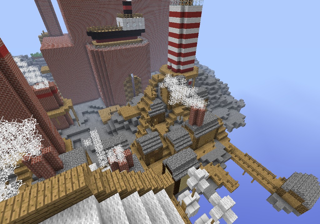 iron works now with world save of the progress so far Minecraft Map