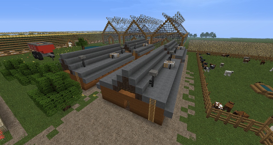 complete farm for public - Kent's farm - smallville replica Minecraft Map