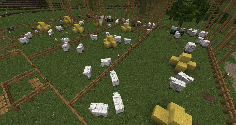 complete farm for public - Kent's farm - smallville replica Minecraft Map