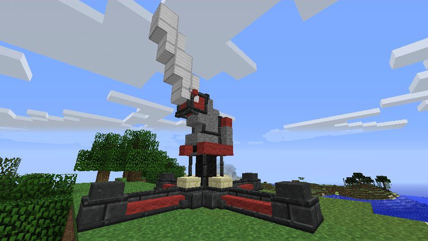 Flak Cannon (Red Alert 2) Minecraft Map