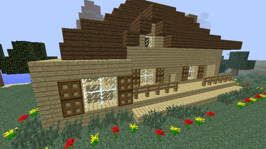 Simple Country Side House Minecraft Map