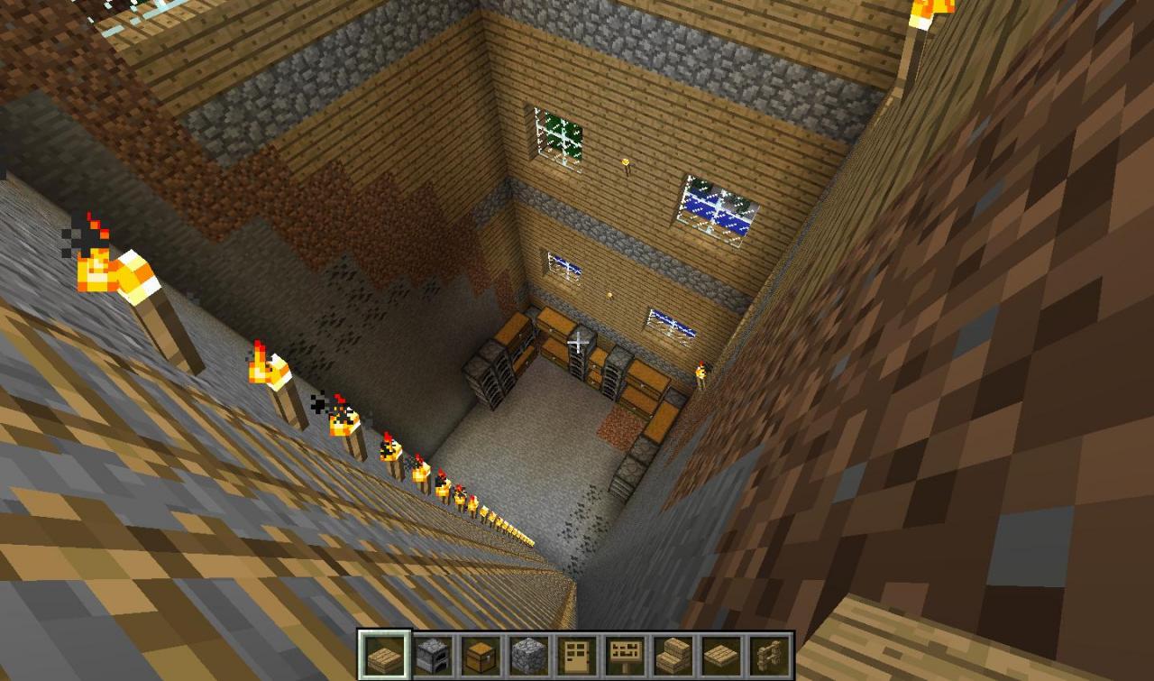 mining tower Minecraft Map