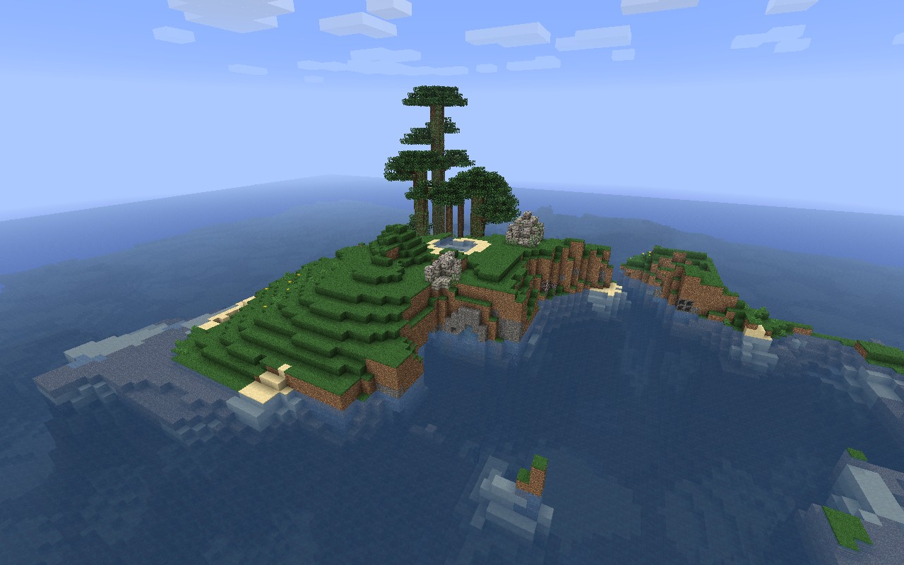 Easy Survival Island Minecraft Map