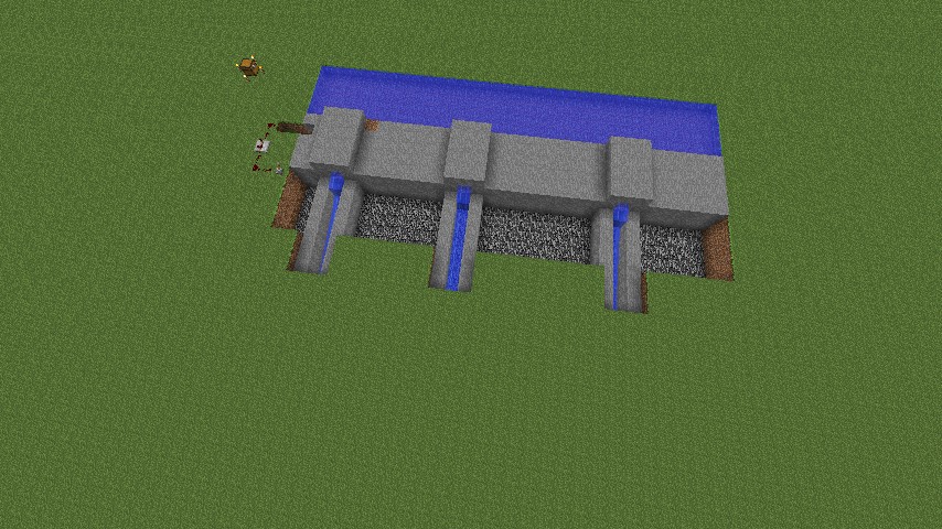 my dam Minecraft Map