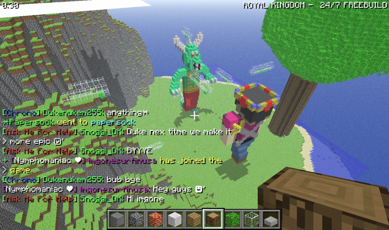 Dragon Fight Minecraft Map