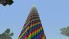 Steve's Rainbow Tower Minecraft Map