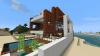 Small Modern Beach House Schematic Minecraft Map