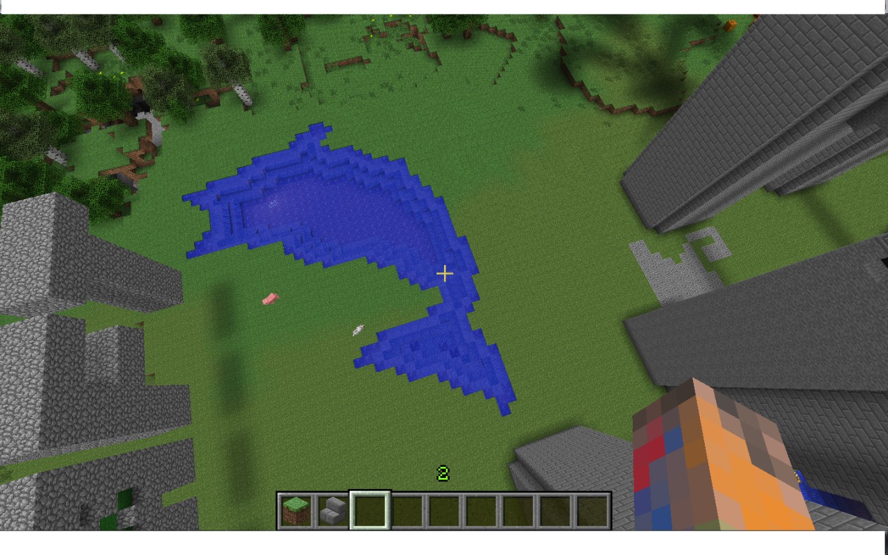 our spawn tower Minecraft Map