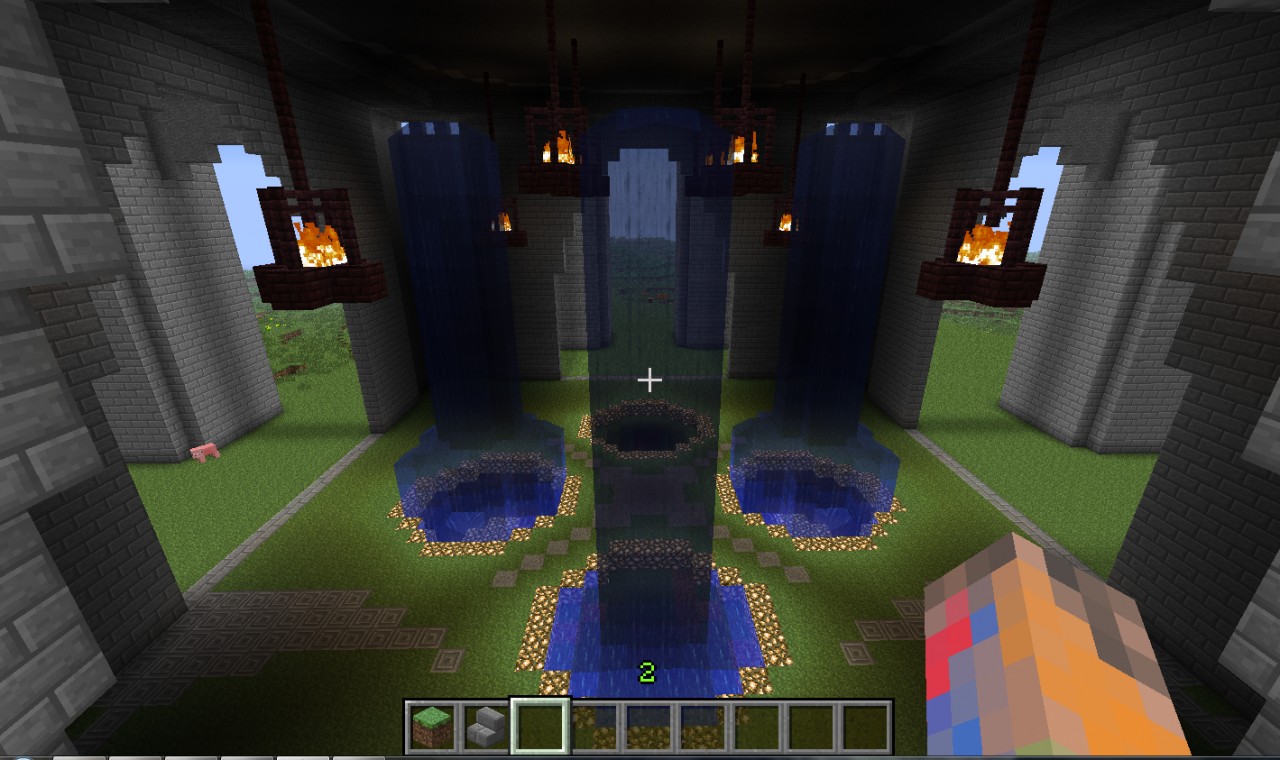 our spawn tower Minecraft Map