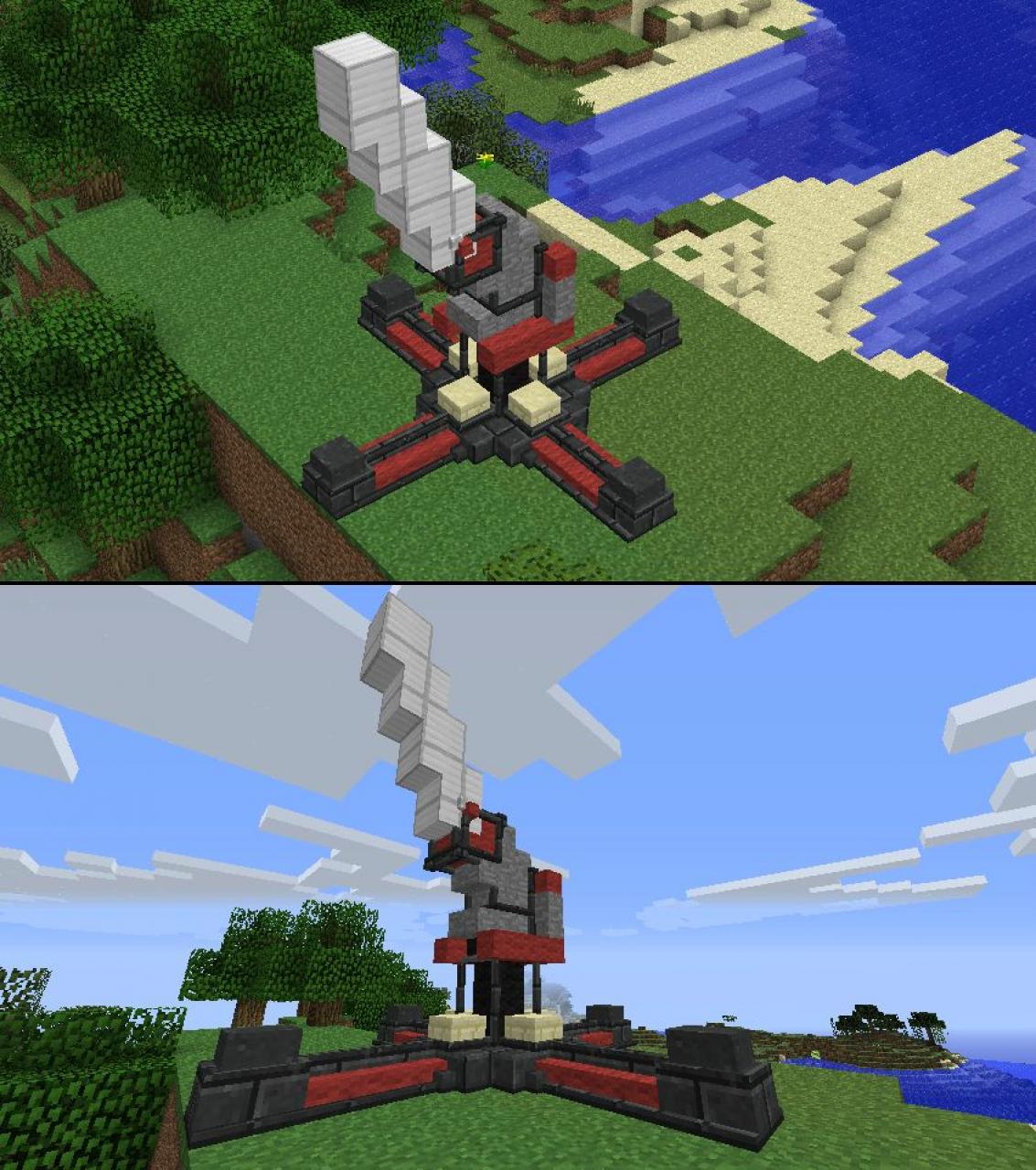 Flak Cannon (Red Alert 2) Minecraft Map