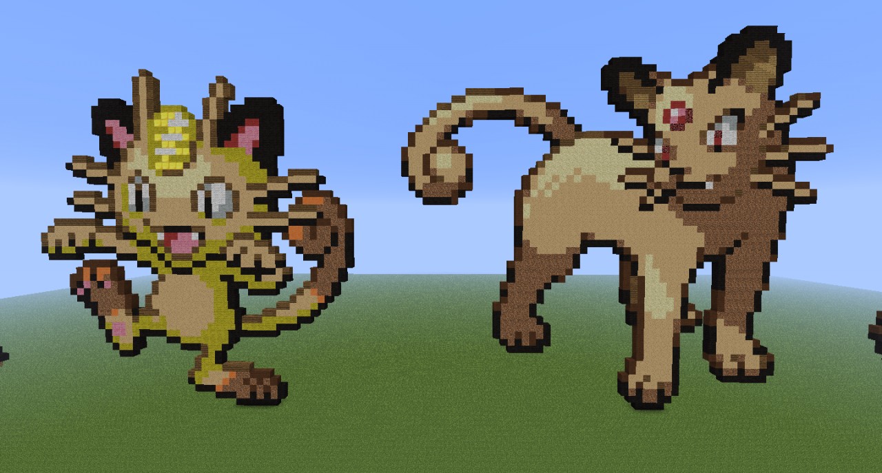 151 Original Pokémon: Part 4 (046-060) Minecraft Map