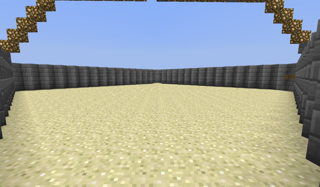 Gladiator arena! [1.3.1 or higher required] Minecraft Map