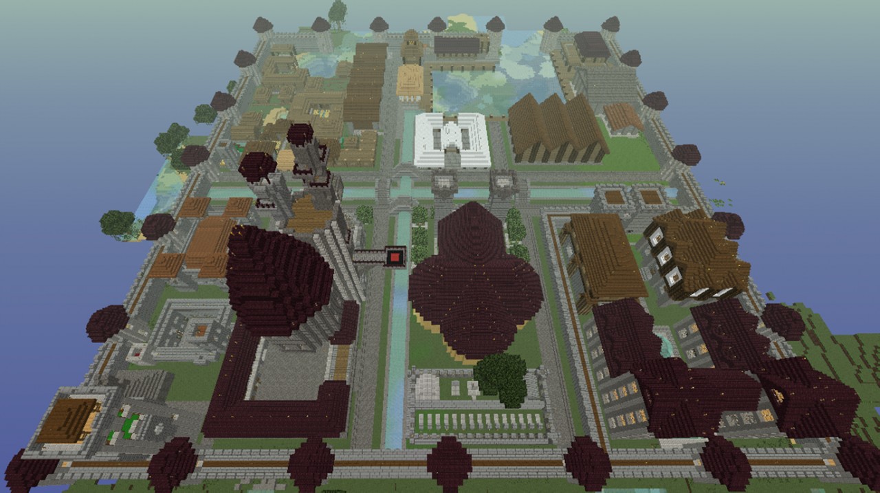 Minecraftia capital Minecraft Map