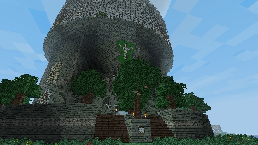 Spawn Tower/SkyReach City Minecraft Map