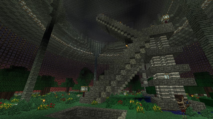 Spawn Tower/SkyReach City Minecraft Map