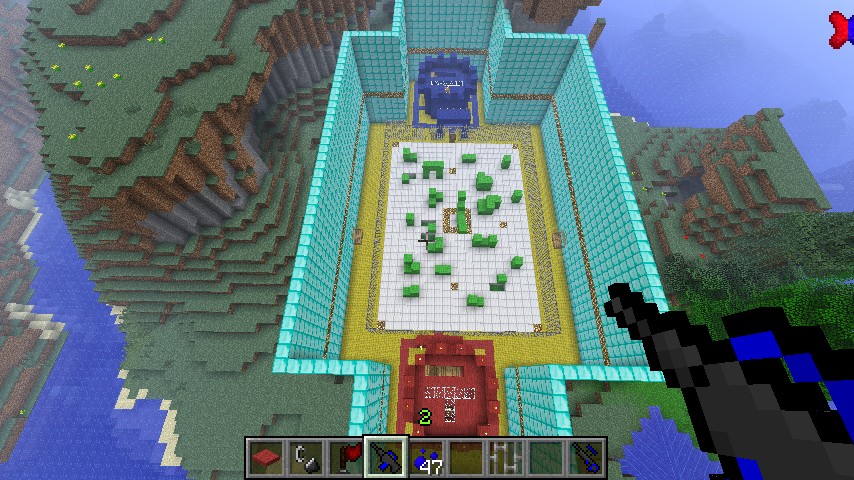 Paintball Arena Minecraft Map