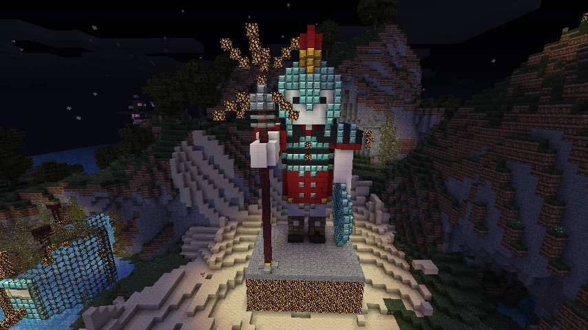 The Golden Trident Arena (preview) Minecraft Map