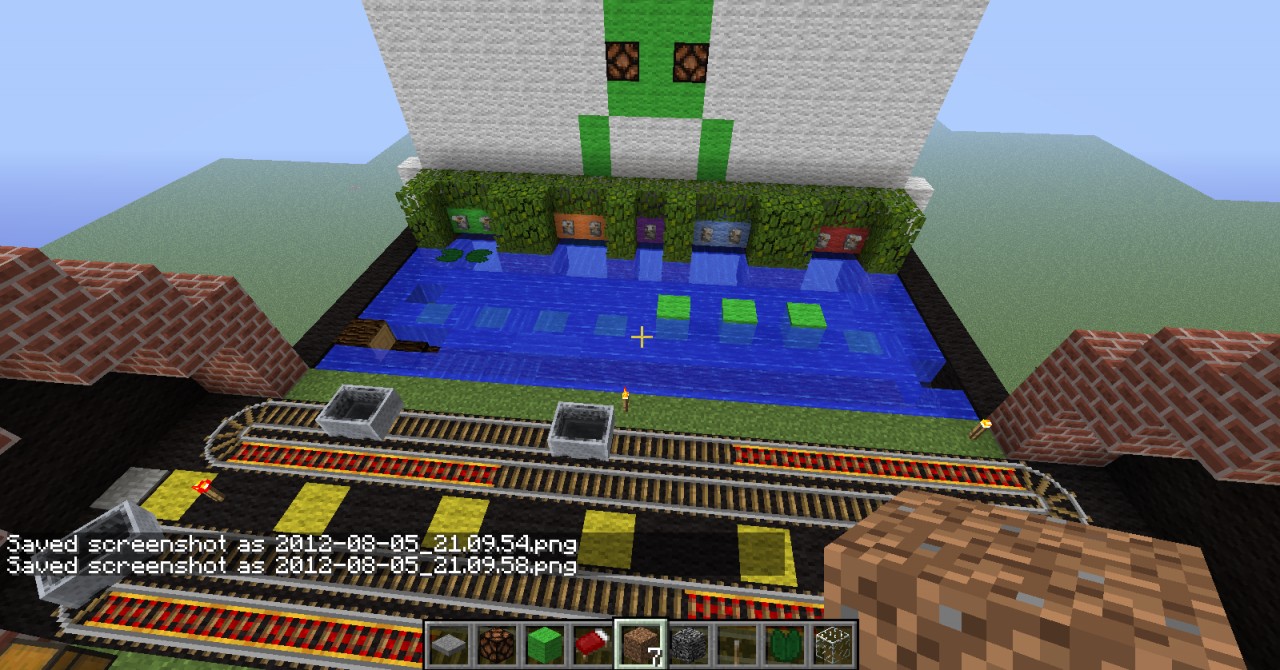 Frogger!new levels coming soon! Minecraft Map