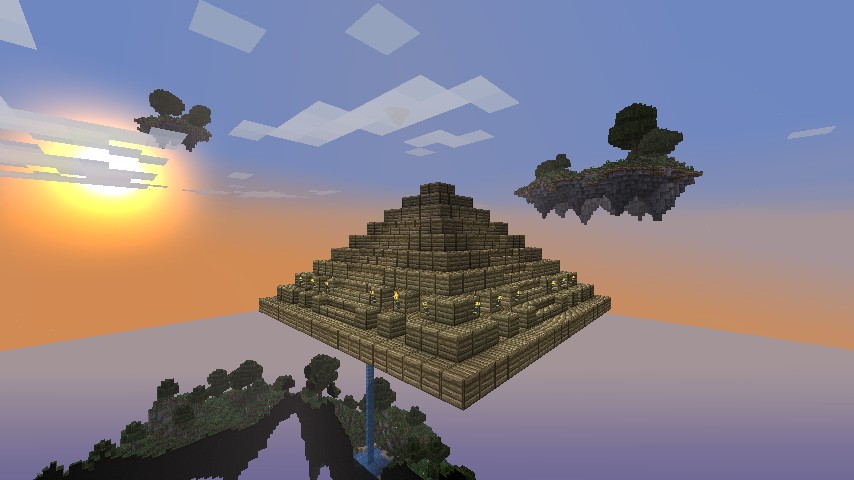 Sky Pyramid Minecraft Map