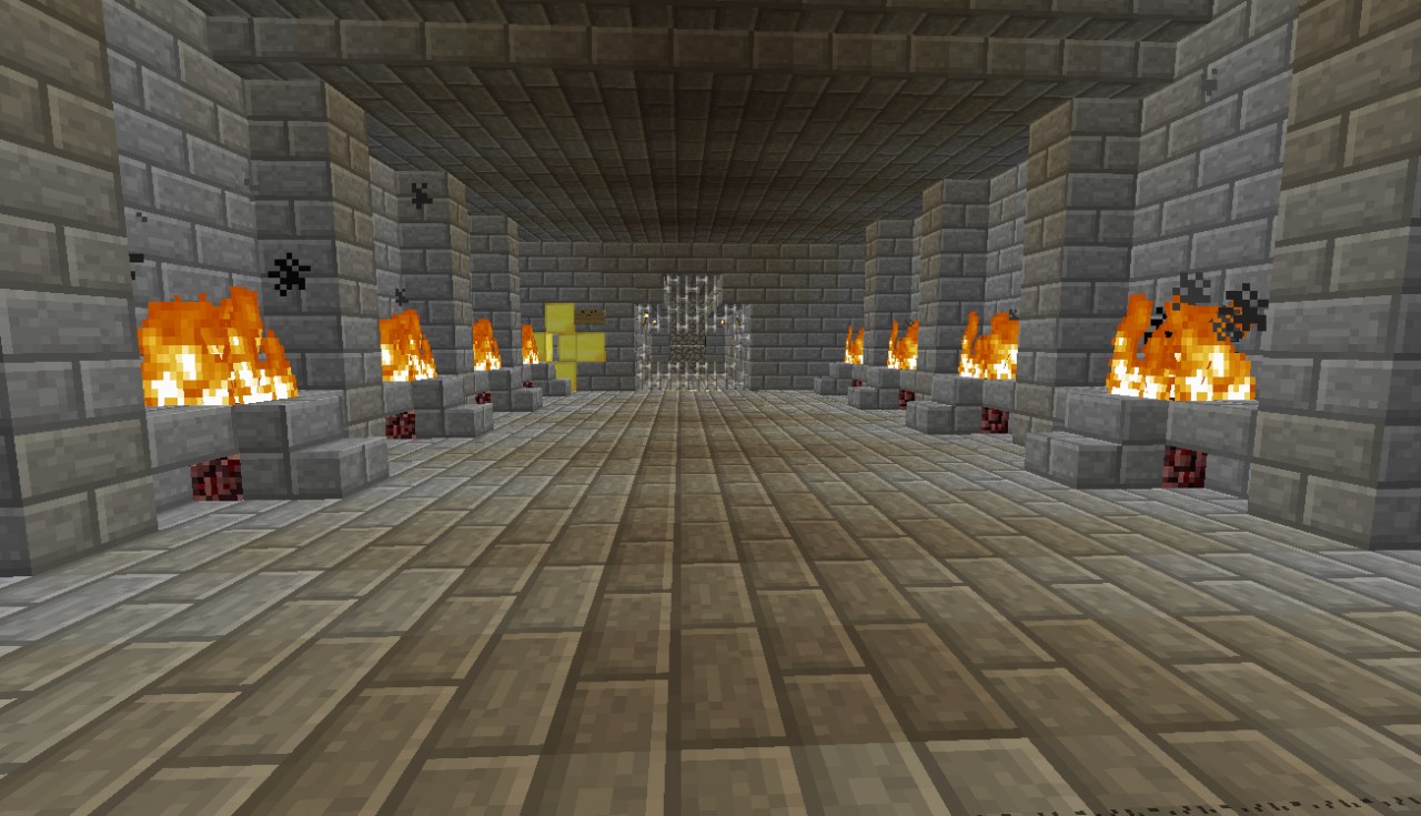 Dead Castle Zombie map. Minecraft Map