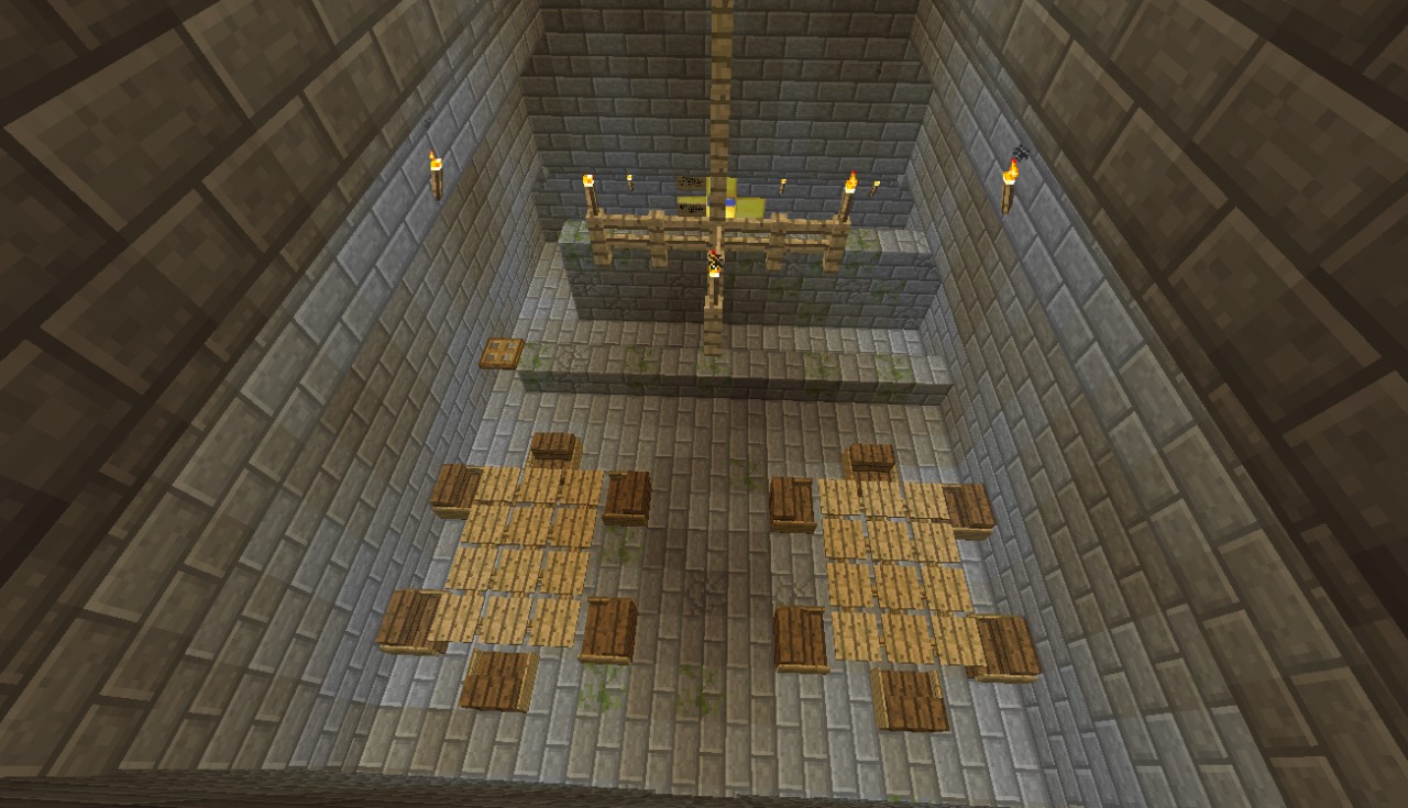 Dead Castle Zombie map. Minecraft Map