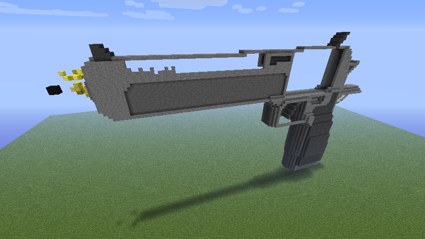 Desert Eagle In MINECRAFT! Minecraft Map