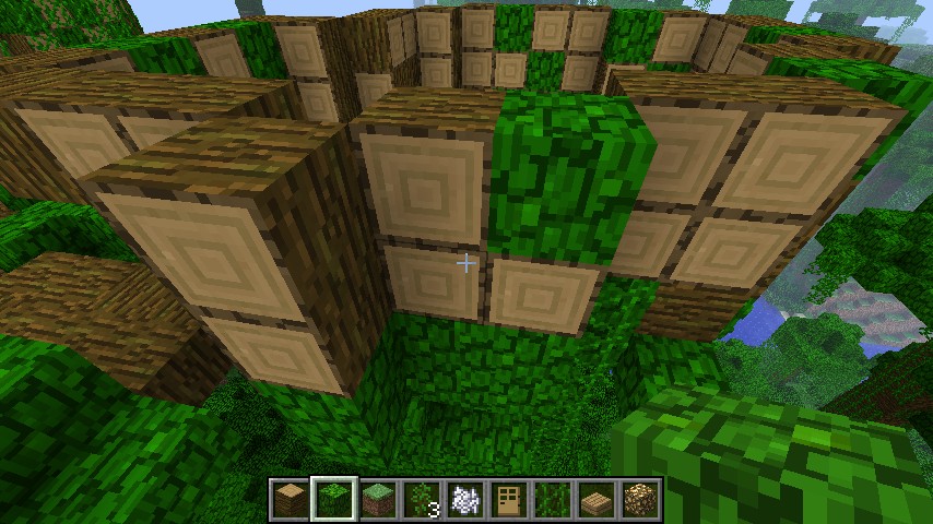Tree Village Minecraft Map