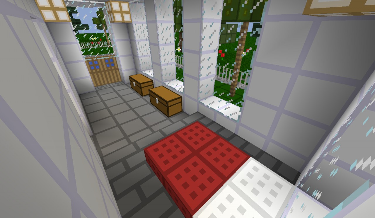 Modern House! ( 10 Diamonds?) Minecraft Map