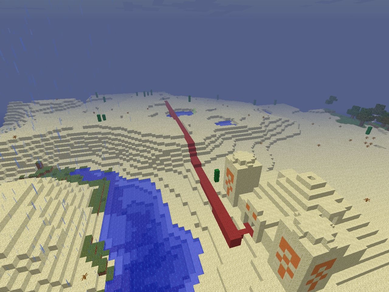 the haunted world Minecraft Map