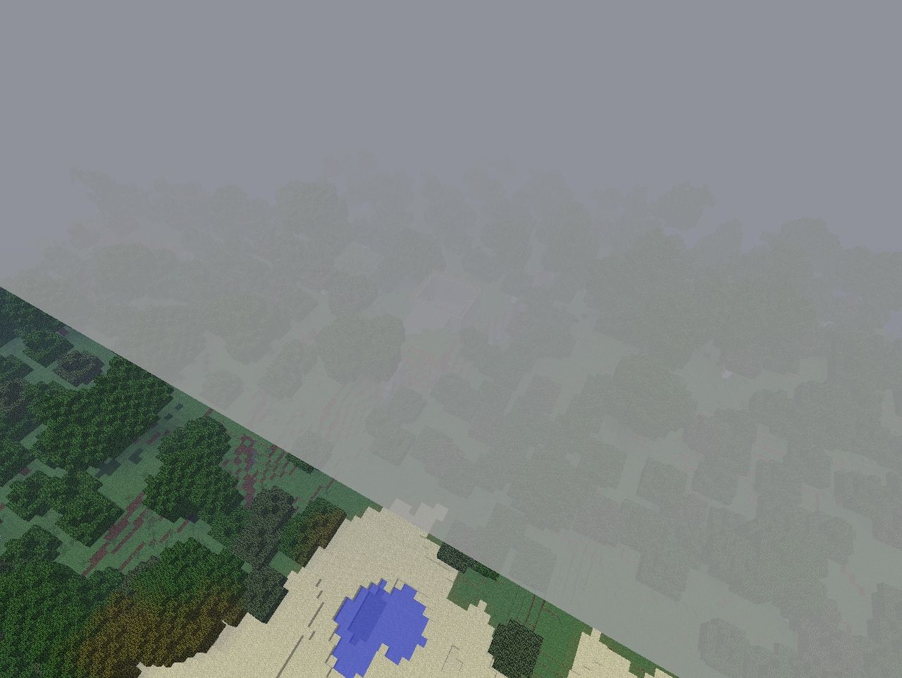 the haunted world Minecraft Map