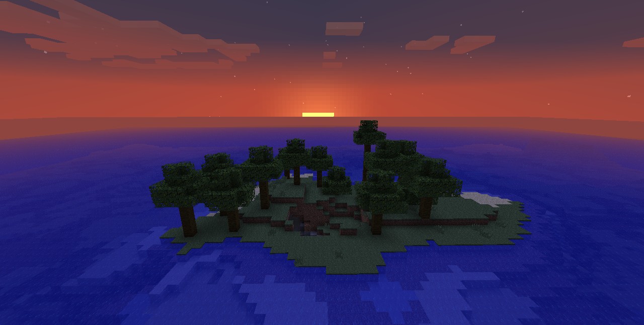 Tropical Island Survival Minecraft Map