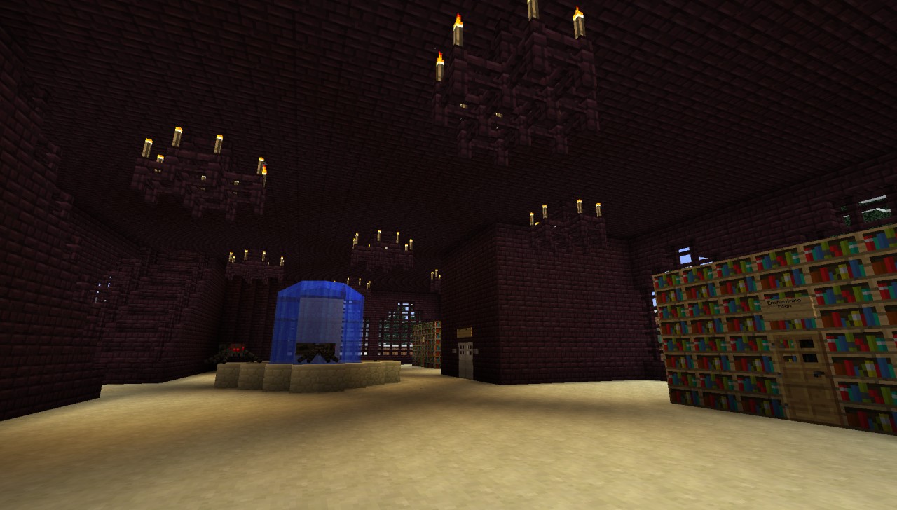 Nether Castle Minecraft Map
